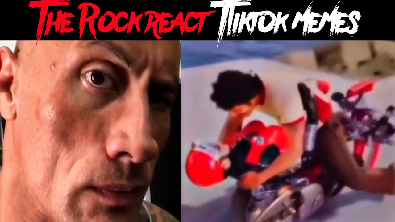 The Rock Reacts Tiktok Memes Memes Youtube