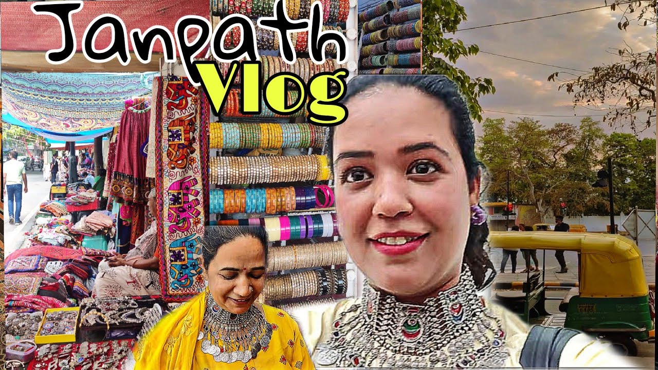 Janpath main market shopping #exploringdelhi #delhimarkets # ...