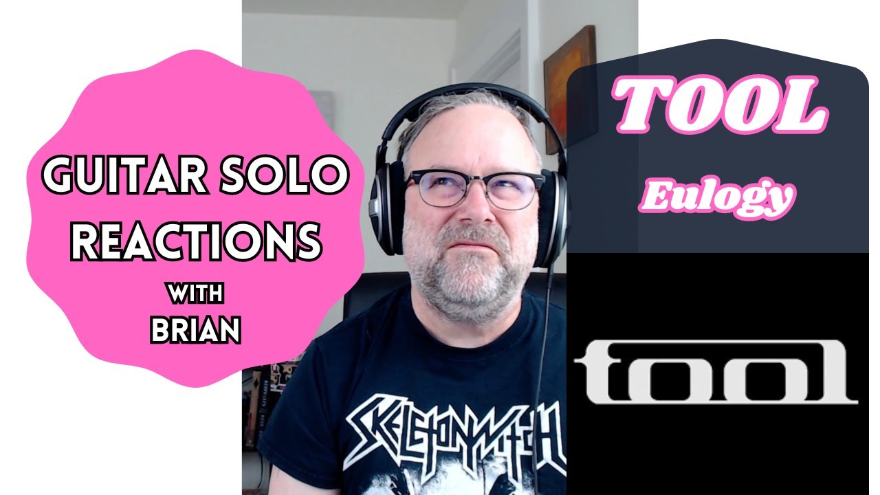 GUITAR SOLO REACTIONS ~ TOOL ~ Eulogy - YouTube