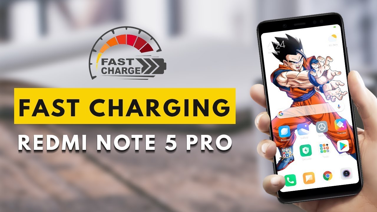 ENABLE FAST CHARGING ON REDMI NOTE 5 PRO [ROOT] हिंदी - YouTube