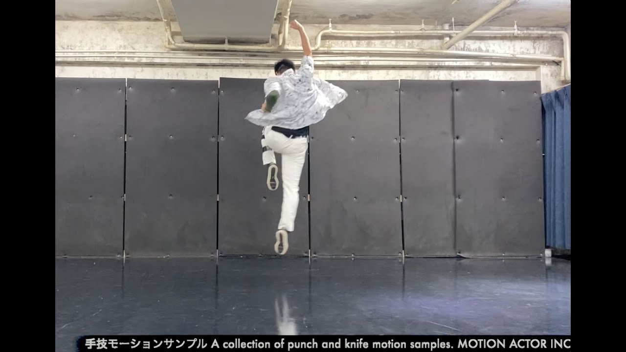 【Entertainment】手技モーションサンプル A collection of punch and knife motion ...
