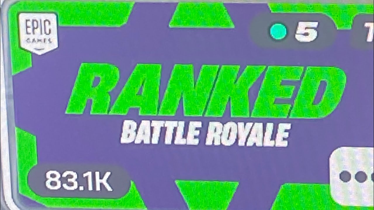 Last chapter 5 season 4 ranked gameplay - YouTube