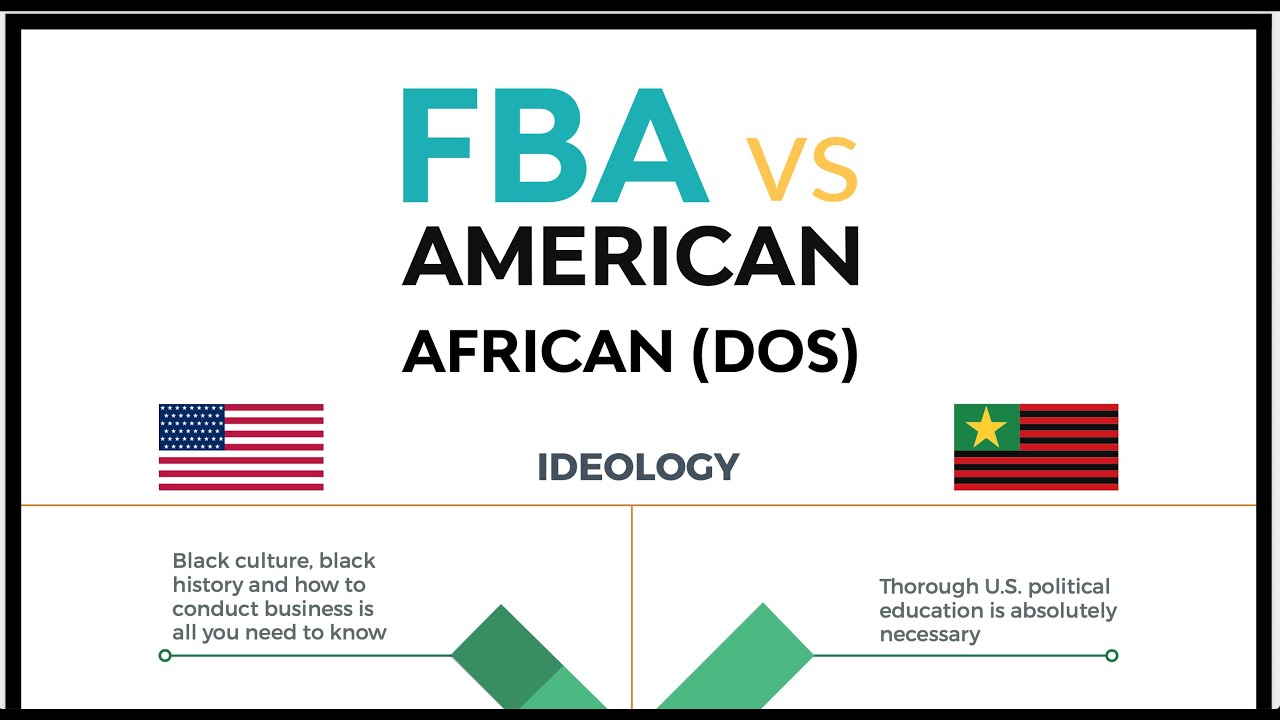 FBA vs American African (DOS): What’s the difference? 🤔 - YouTube