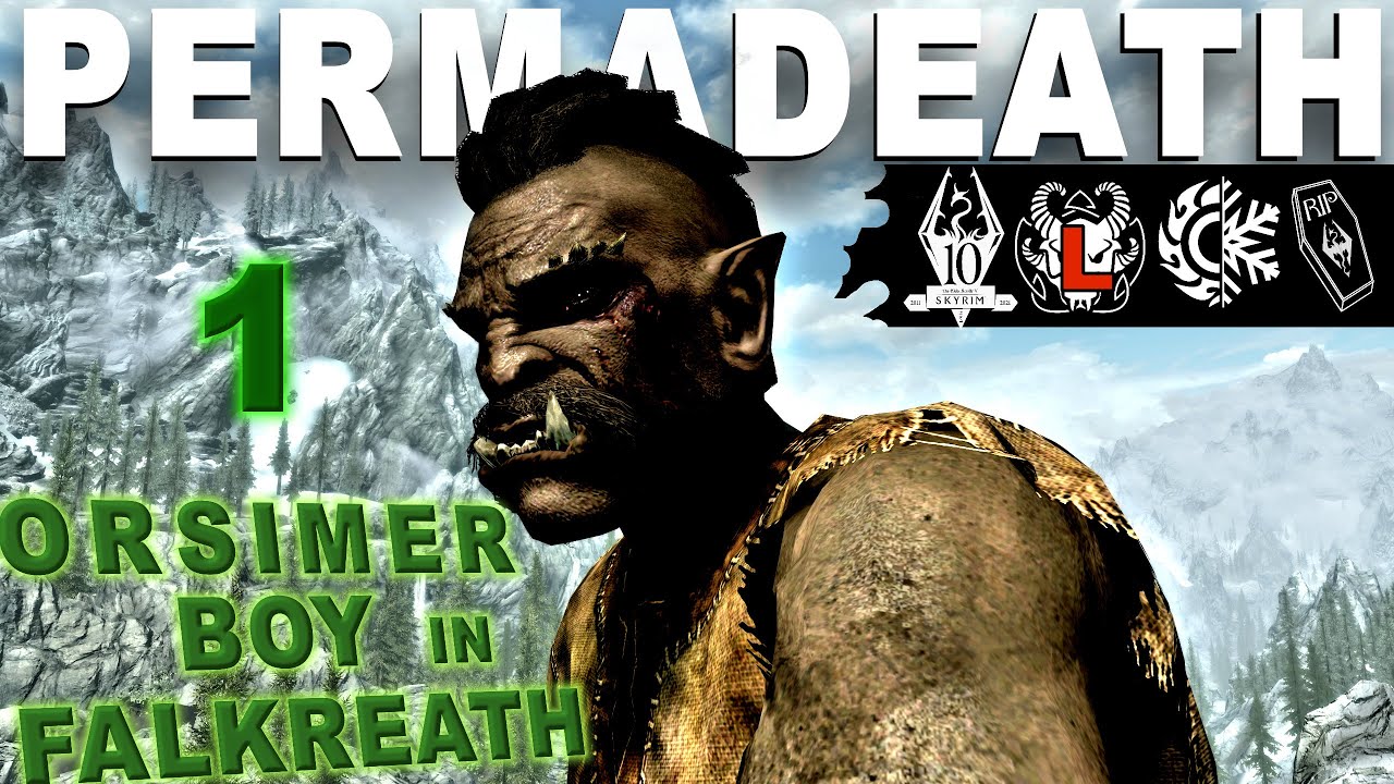 An ORSIMER Boy in FALKREATH - 1 - Skyrim AE Legendary Survival ...