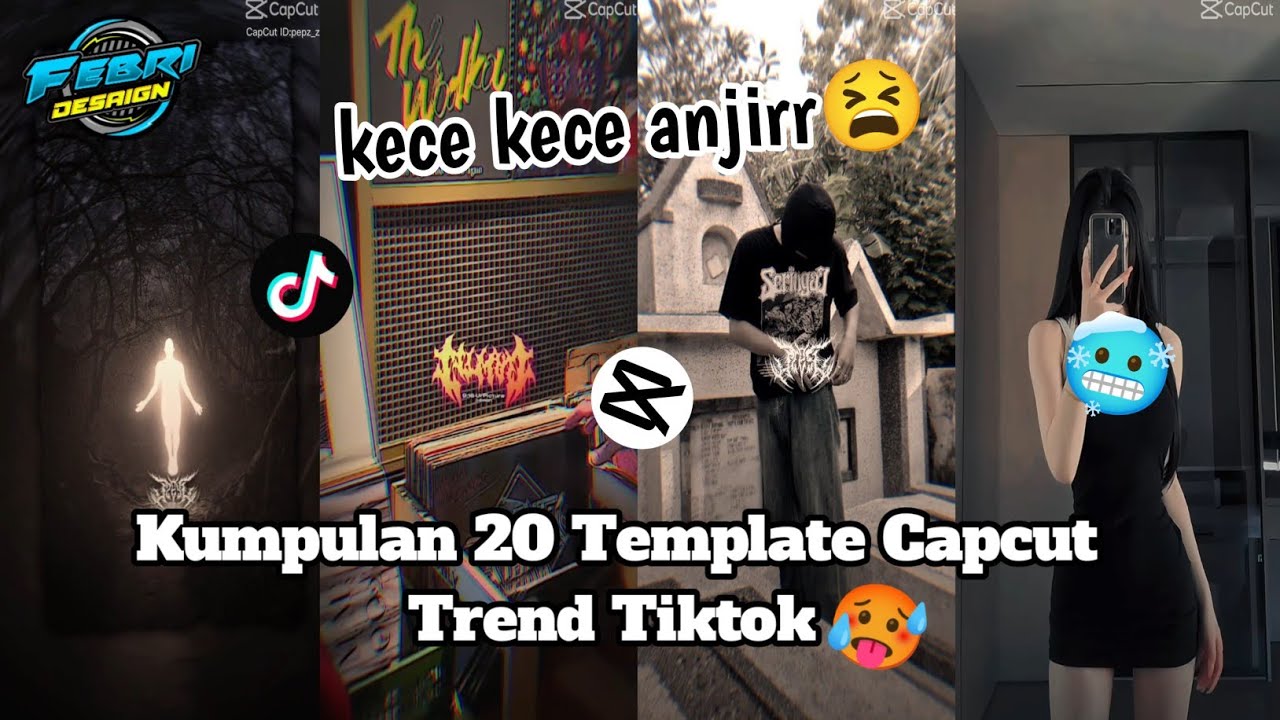 Kumpulan 20 Template JJ Viral Terbaru🎟 || kece kece anjirr😫|| Trend ...