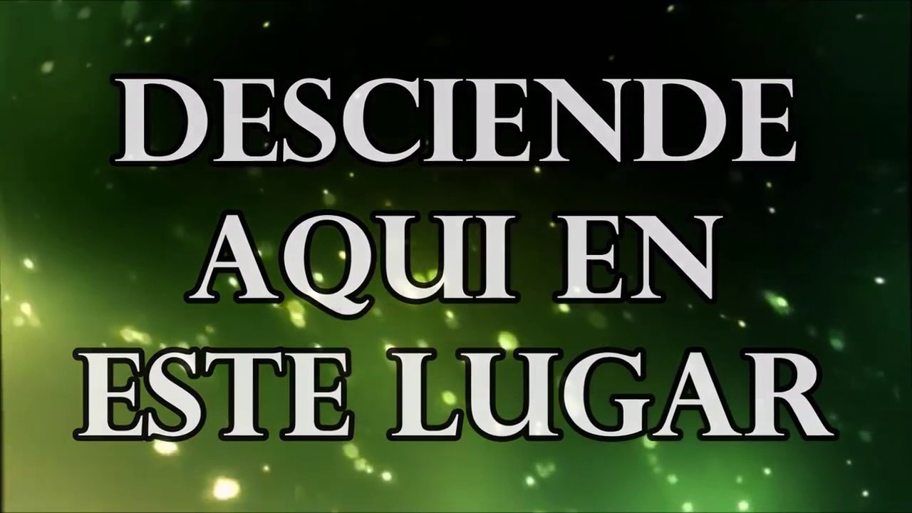 Desciende Espíritu Santo Barak LETRA - YouTube
