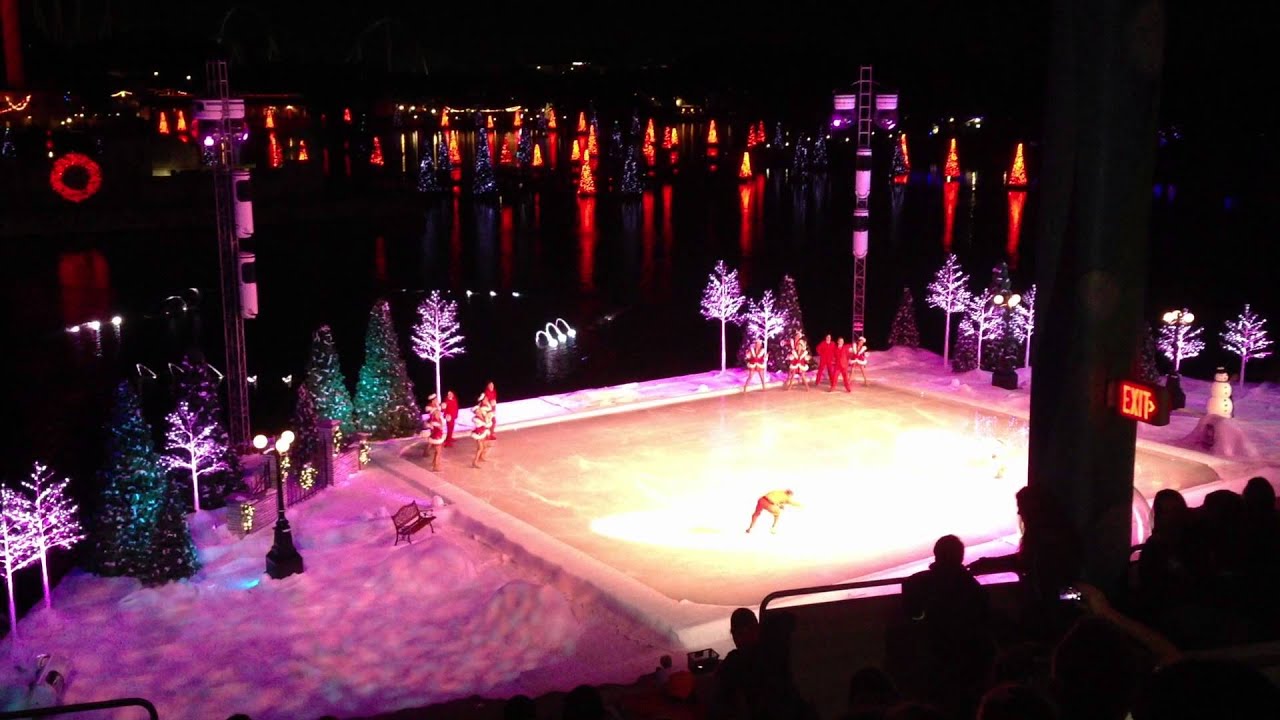 Seaworld orlando ice skating show by Govind - YouTube
