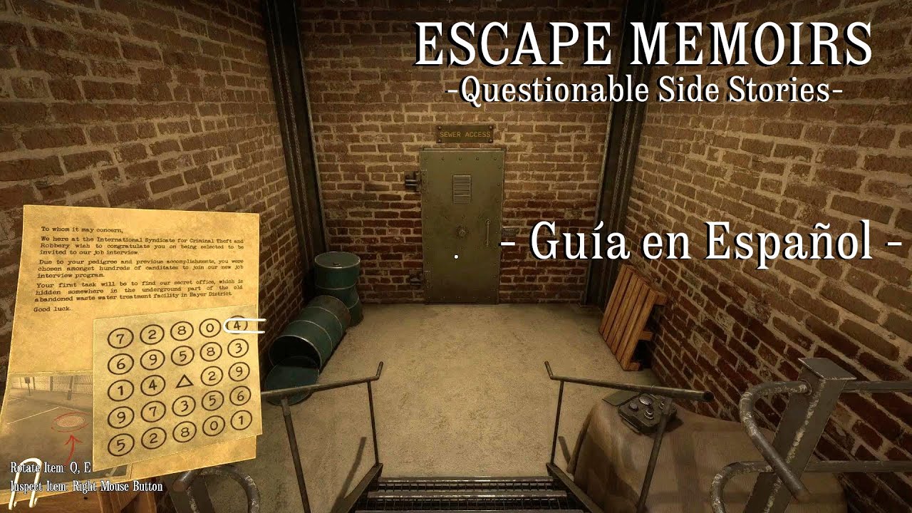 Escape Memoirs Questionable Side Stories | Guia en Español | Juegazo de ...
