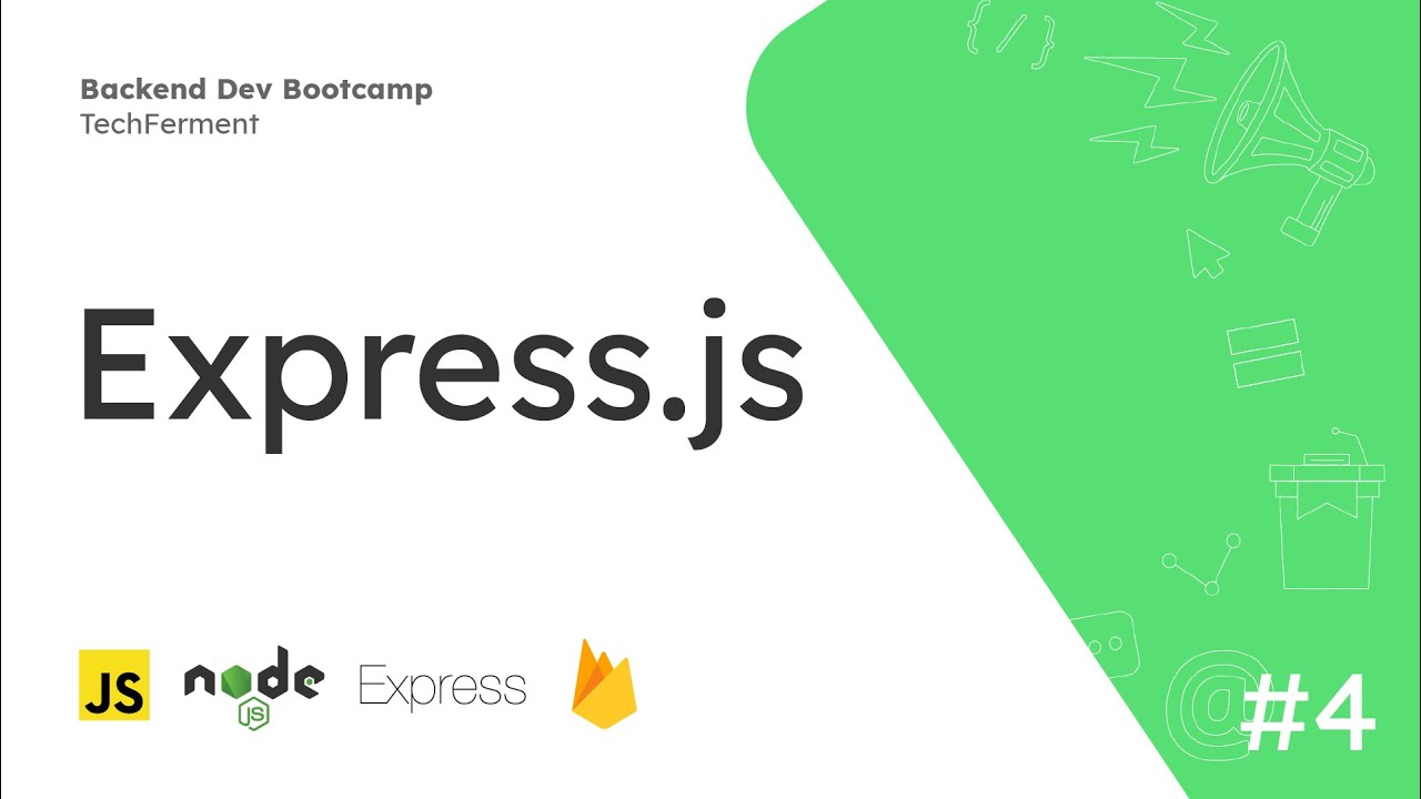 4. Express.js | #TechFerment - YouTube
