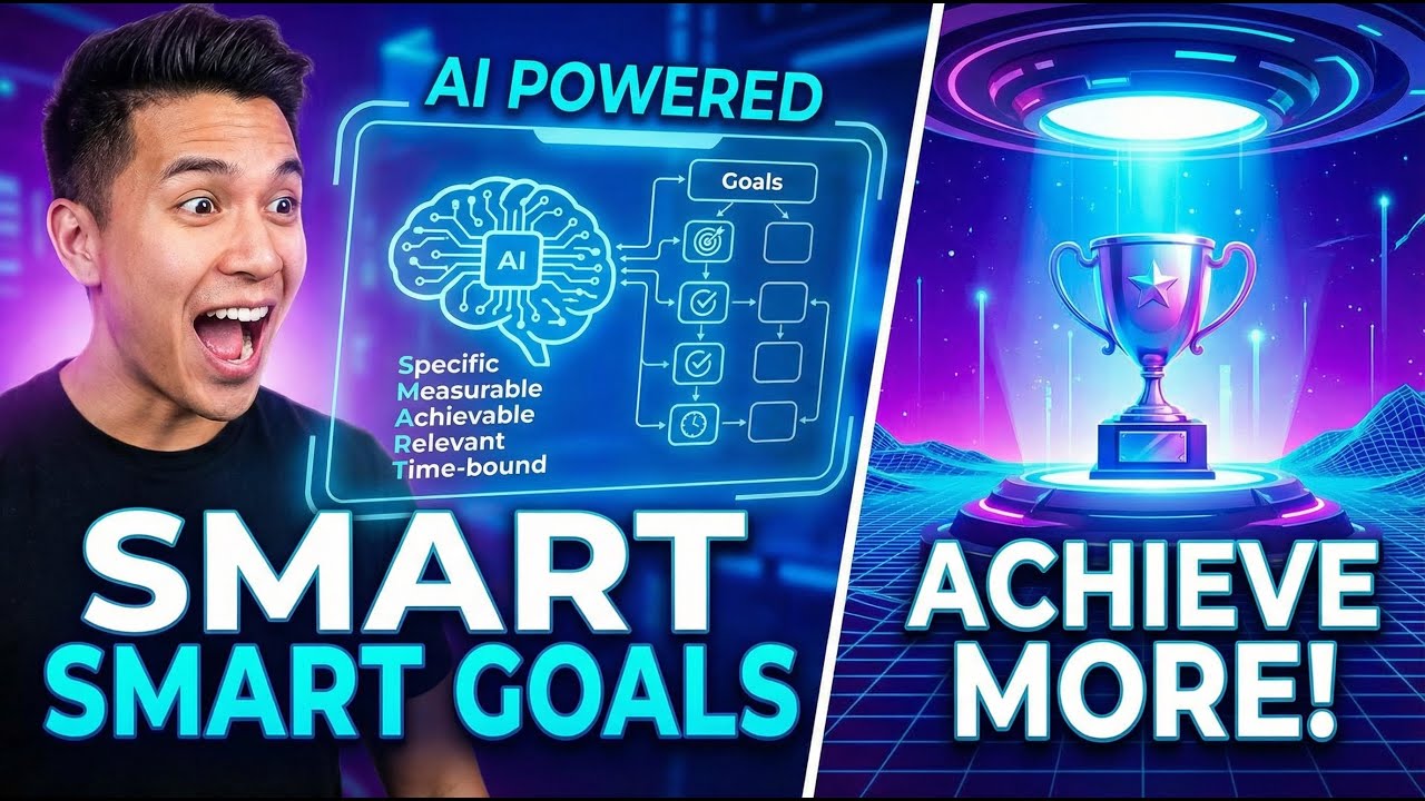How to create smart goals with AI for free - YouTube