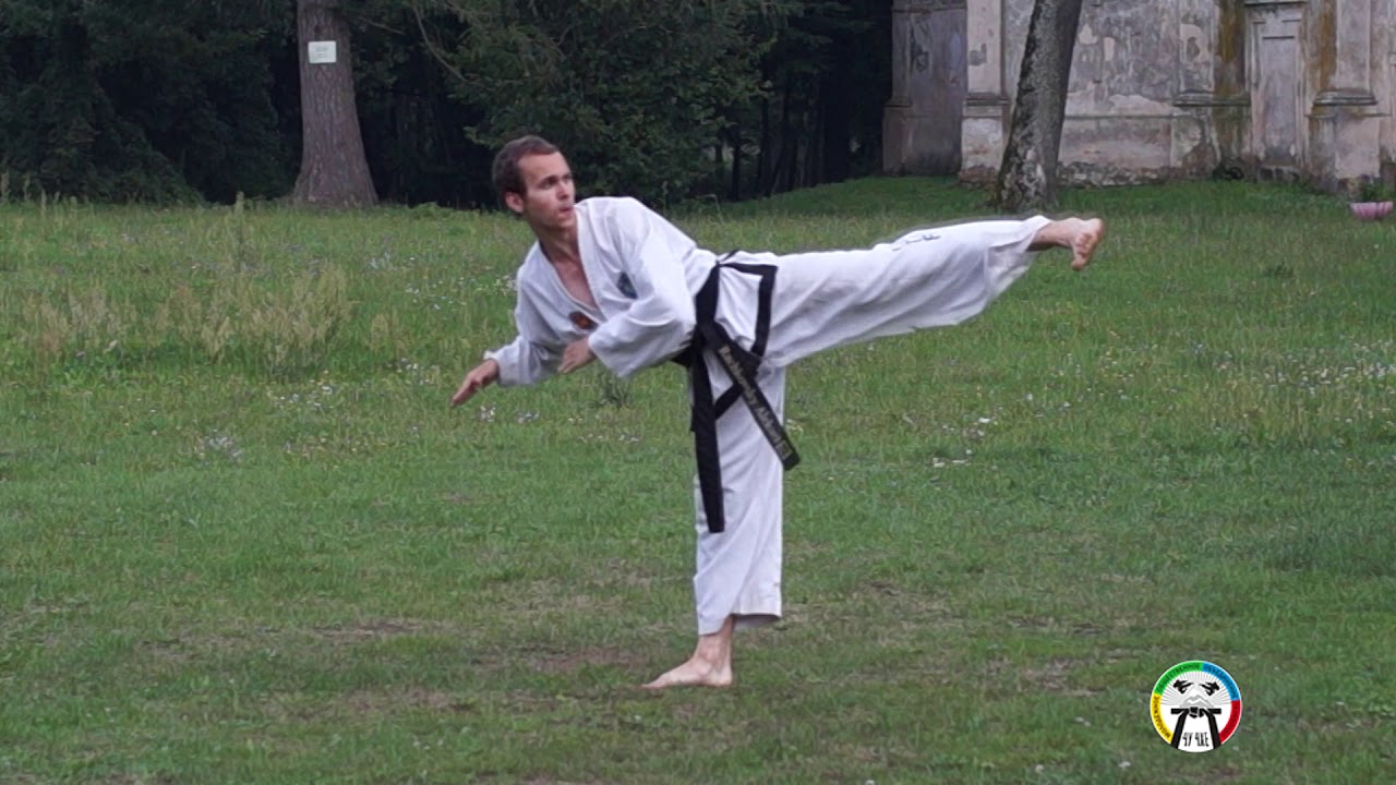 Обучение Чунг Му туля(вид спереди), Taekwondo Choong-Moo (front) - YouTube