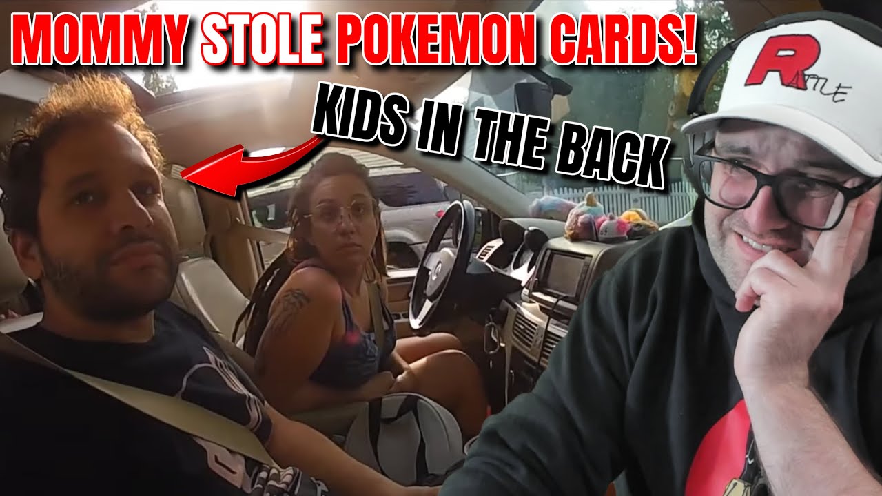 ARRESTED For STEALING POKEMON CARDS From Target With Her Kids - YouTube