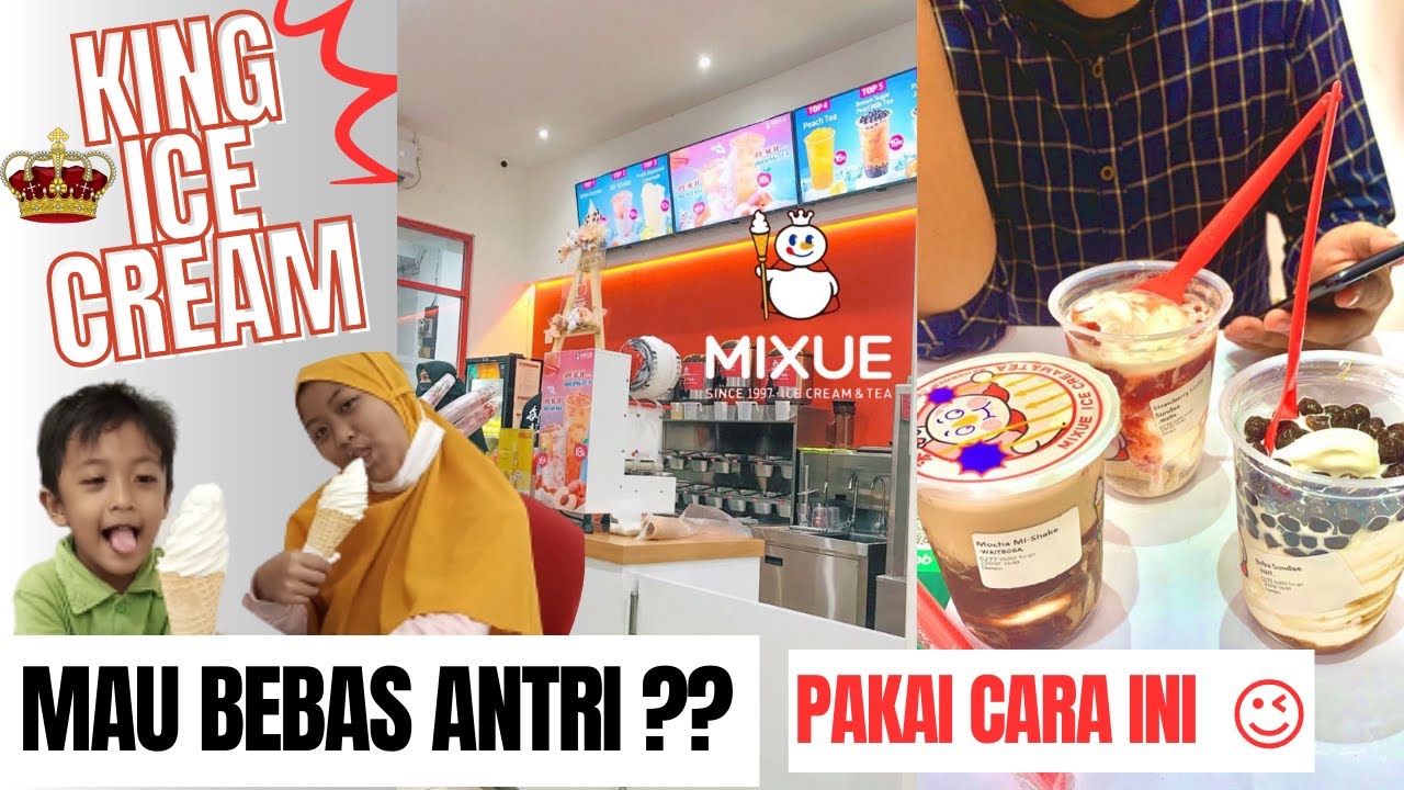 TIPS BEBAS ANTRI BELI ICE CREAM MIXUE #eskrim #mixue - YouTube