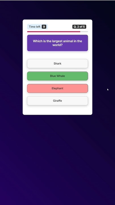 Quiz App using JavaScript | @the.codeschool #javascriptprojects - YouTube