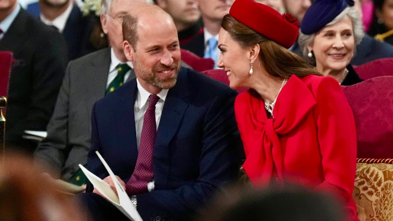 KATE Middleton's Heartwarming Laugh AND SMILE DURING A Commonwealth Day ...