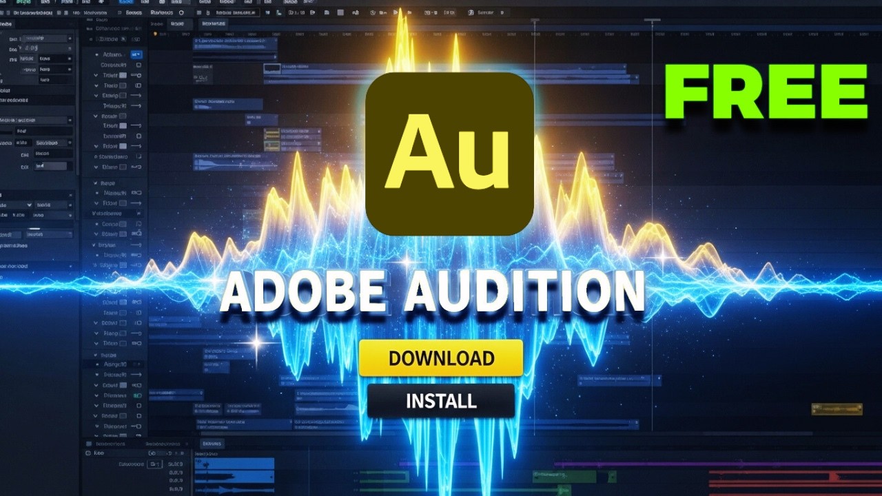 How To Download Adobe Audition for Free Pc & Mac (Official 2026 Version ...