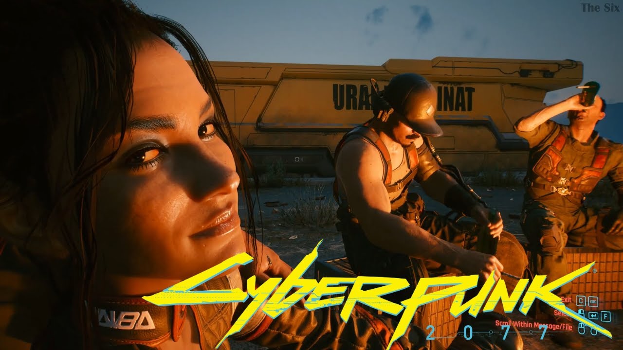 Romance With Panam By The Campfire - Cyberpunk 2077 - YouTube