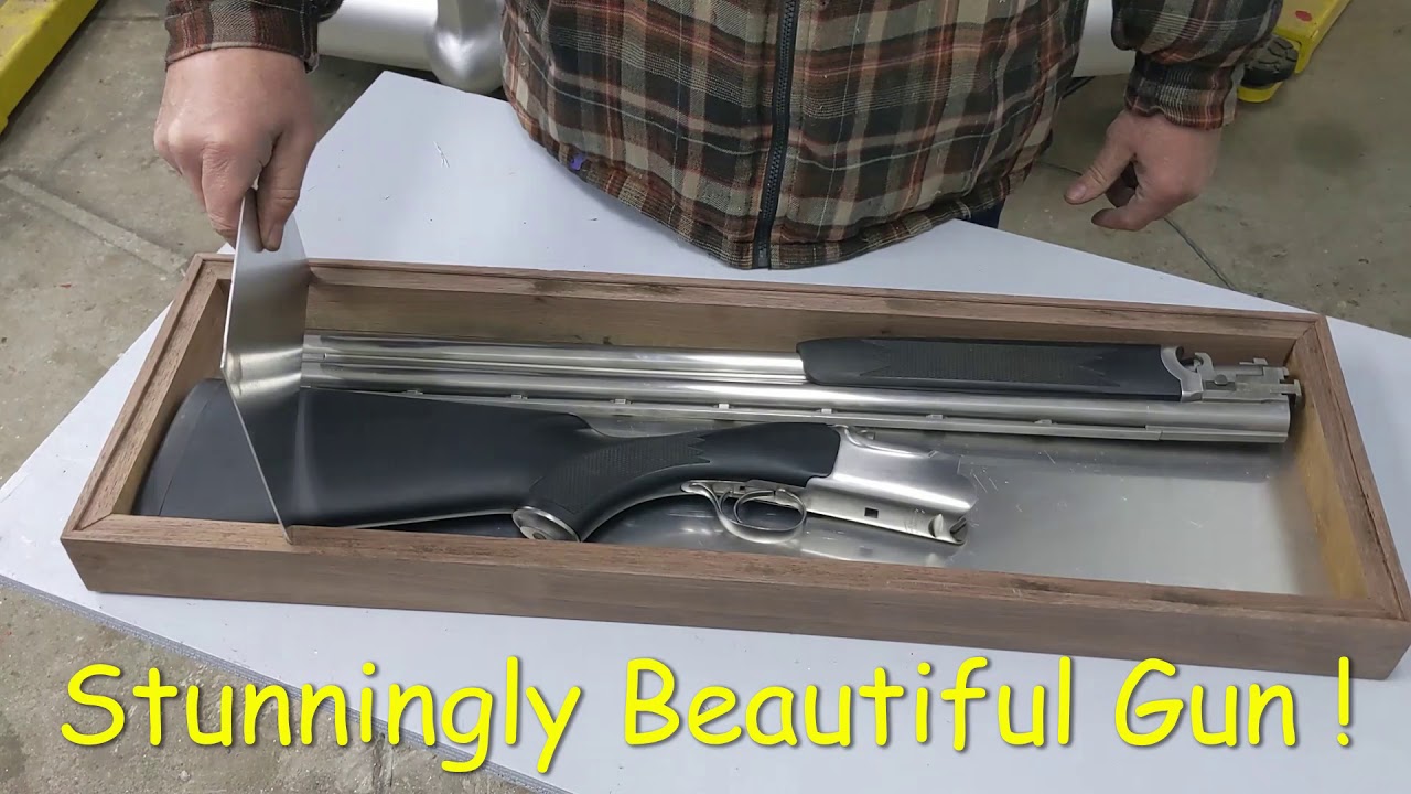 RUGER RED LABEL, make a BLACK WALNUT CASE - YouTube