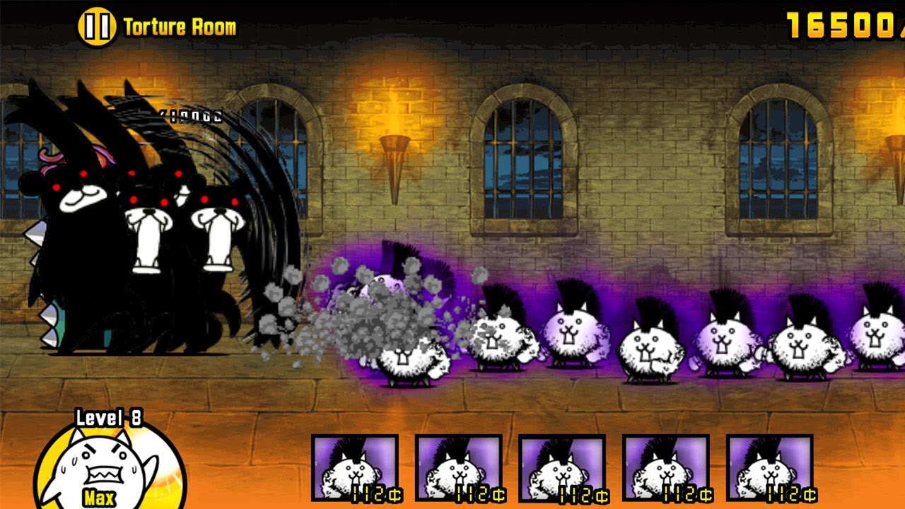 Battle cats - Spam Manic Mohawk Cat (Enemy) - YouTube