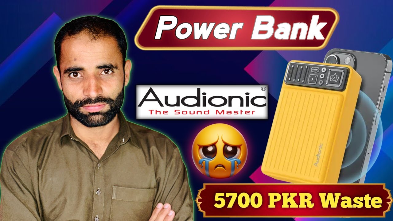 Audionic Magneto Pro Max Power Bank Unboxing 🔋 | 20000mAh Magnetic ...