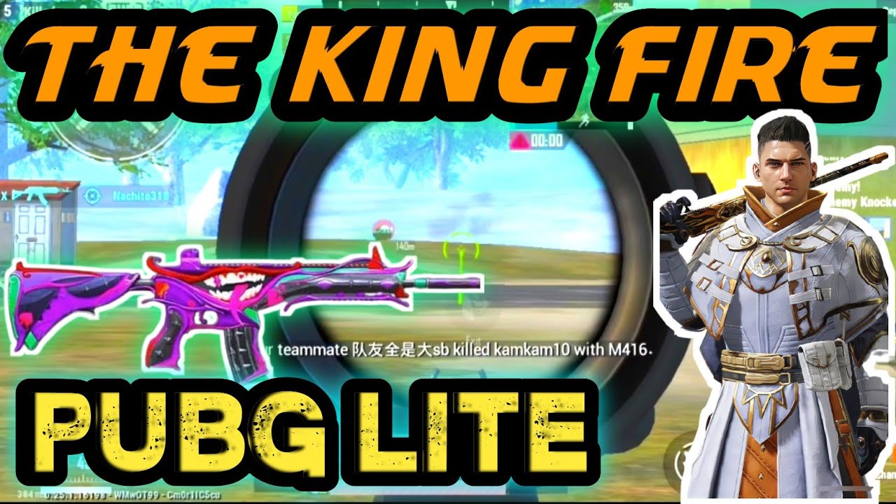 Pubg Mobile Lite || The King Fire Pubg Lite || Match In Finish - YouTube