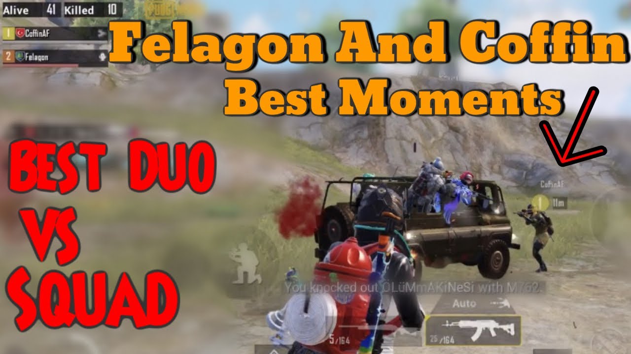 Felagon Duo Coffin | Duo Vs Squad | PUBG MOBILE - YouTube