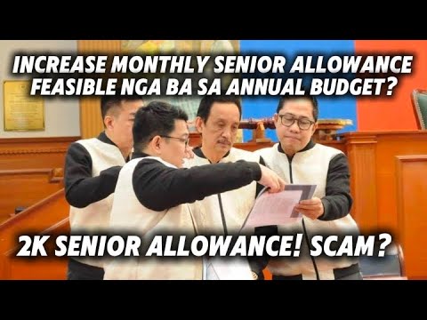 SENIOR ALLOWANCE! PINAG DISKUSYONAN! - YouTube
