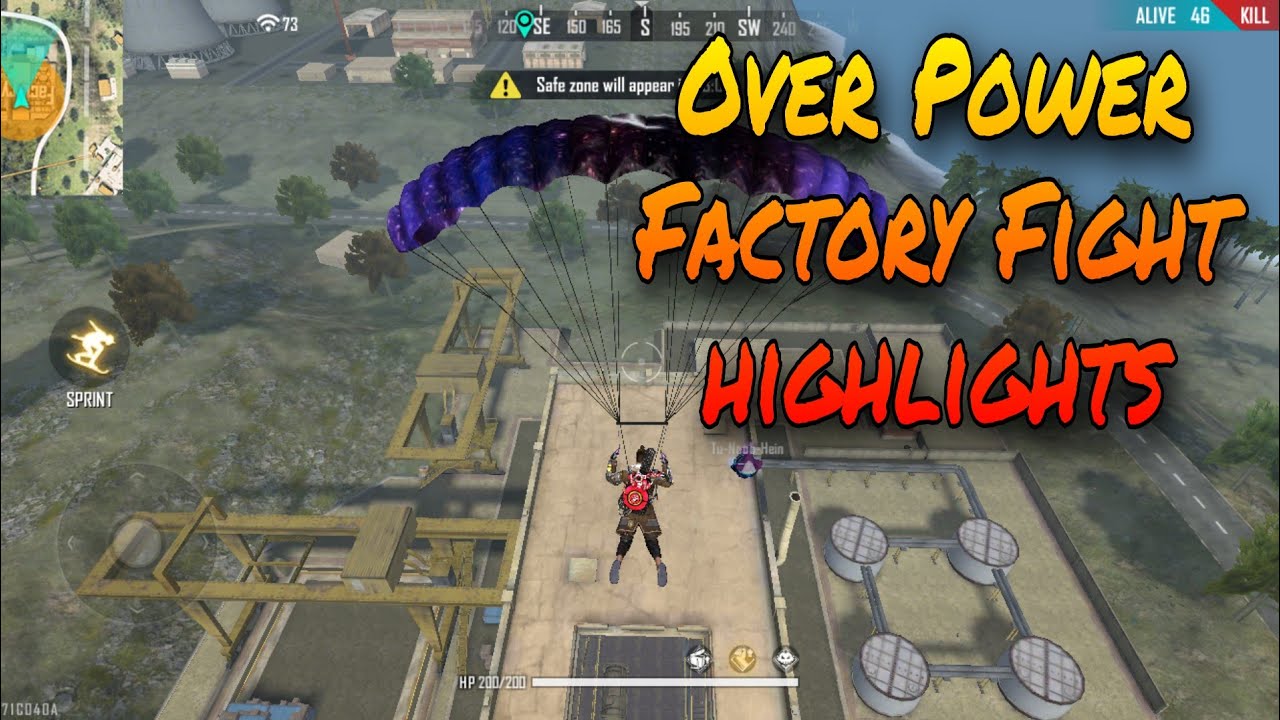 Factory top fight Oswam gameplay in Garena Free fire/ SMG - secret ...