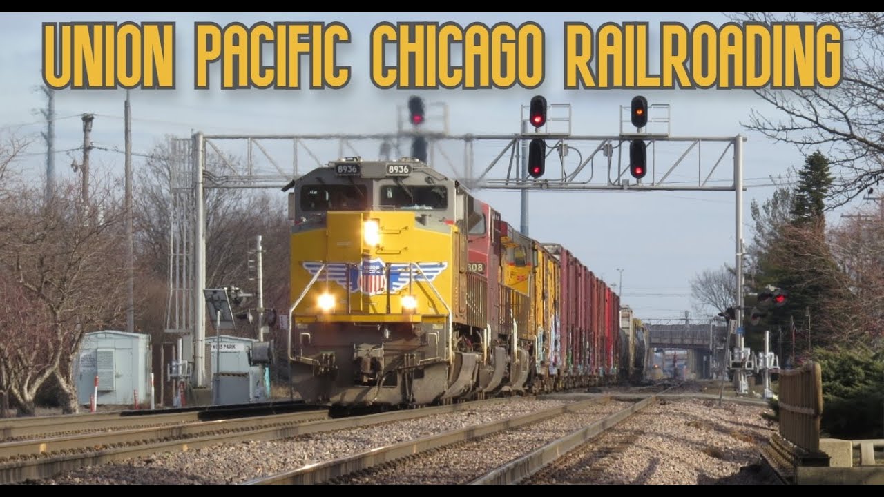 Union Pacific Chicago Railroading 1/14/2023 - YouTube