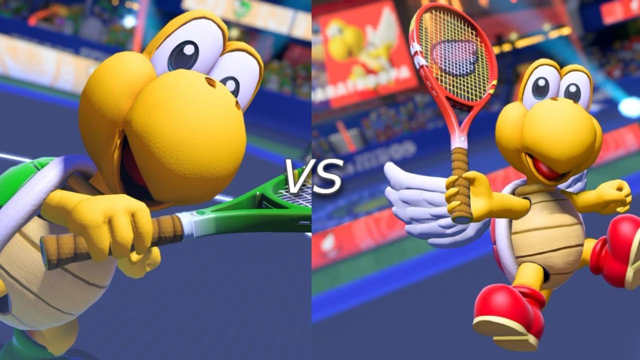 Mario Tennis Aces | Koopa Vs Koopa - YouTube