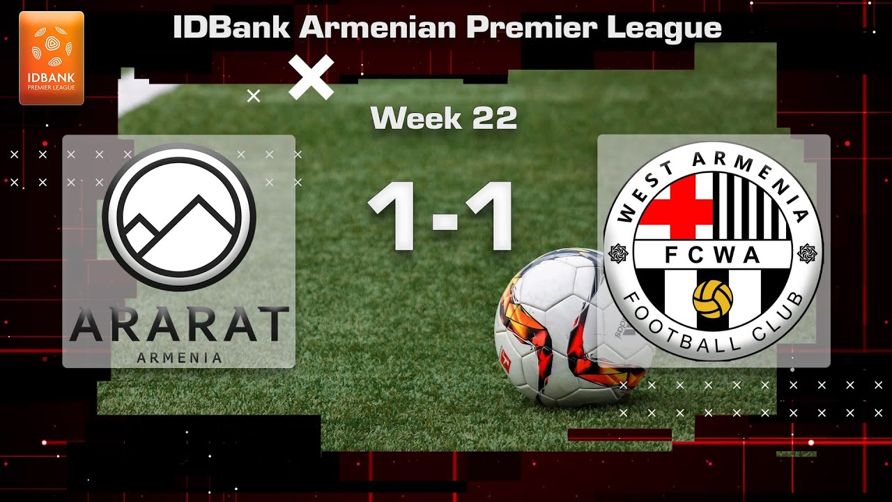 Ararat-Armenia - West Armenia 1:1, IDBank Armenian Premier League 2023/ ...