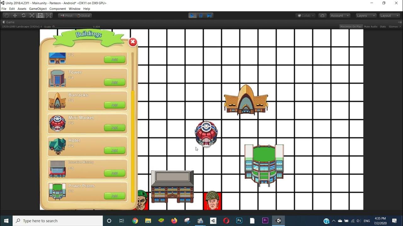 Unity 2D Strategy Game Demo: Building Production, Unit Production, and Unit Movement - YouTube