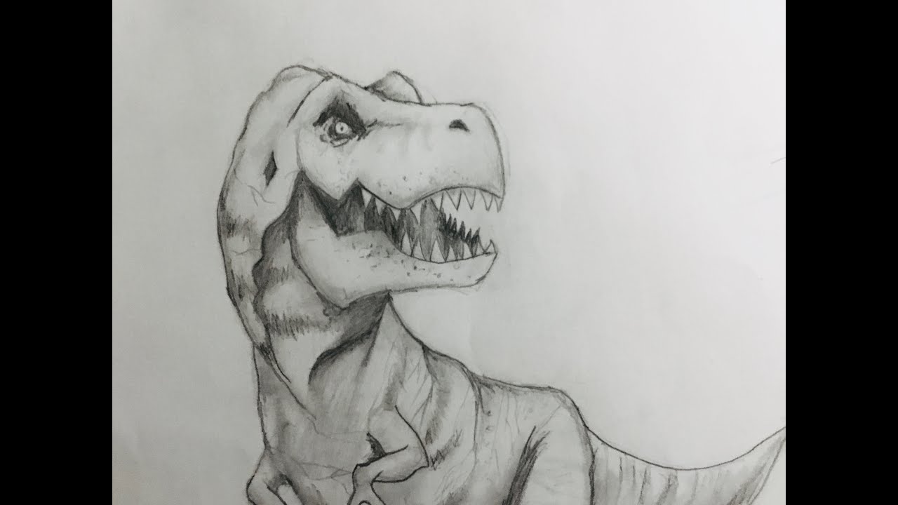 T-Rex sketch from cartooning club how to draw #shorts - YouTube