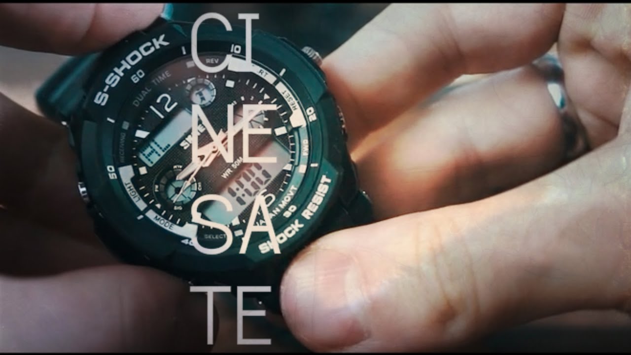 Cinesate e recensione s-shock (g-shock clone) - YouTube