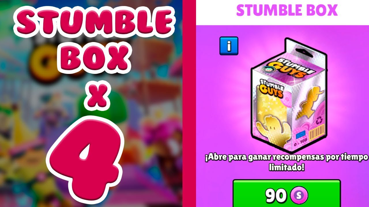 STUMBLE BOX | SKIN RARAS | SORPRESAS | STUMBLE GUYS - YouTube