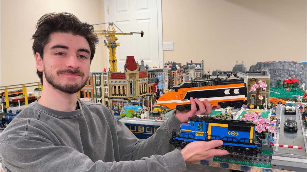 MORE LEGO Trains? Expanding The City? How Do I Film/Edit Videos ...