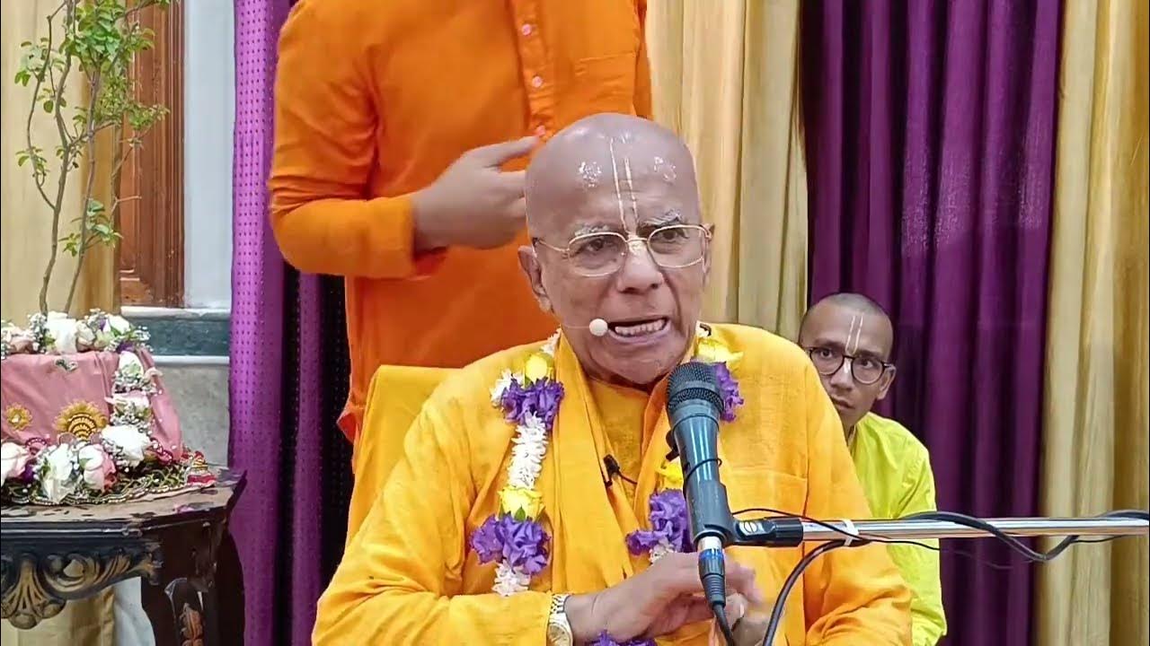 Lecture by H.H Gopal Krishna Goswami Maharaj Ji - YouTube