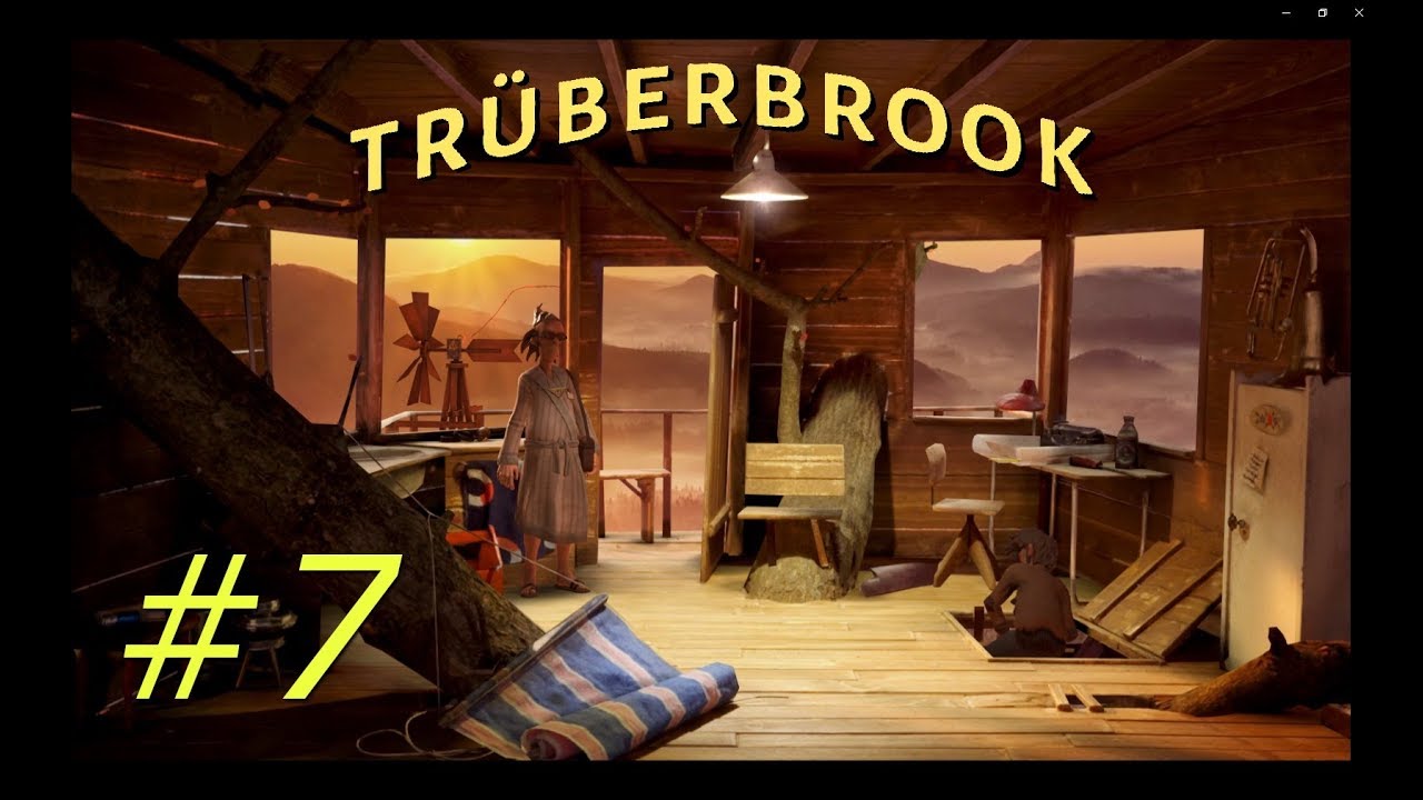 Truberbrook Walkthrough Part 7 Crazy guy in the woods - YouTube