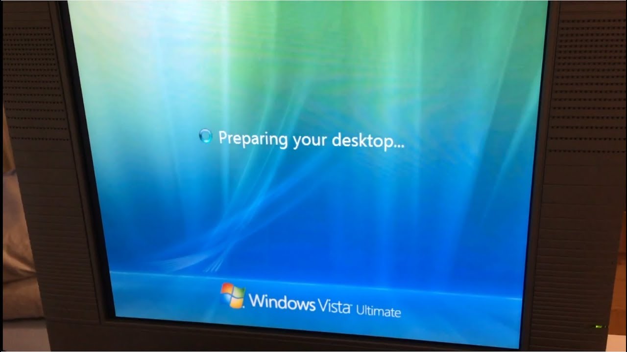 Windows Vista on a Pentium III - YouTube