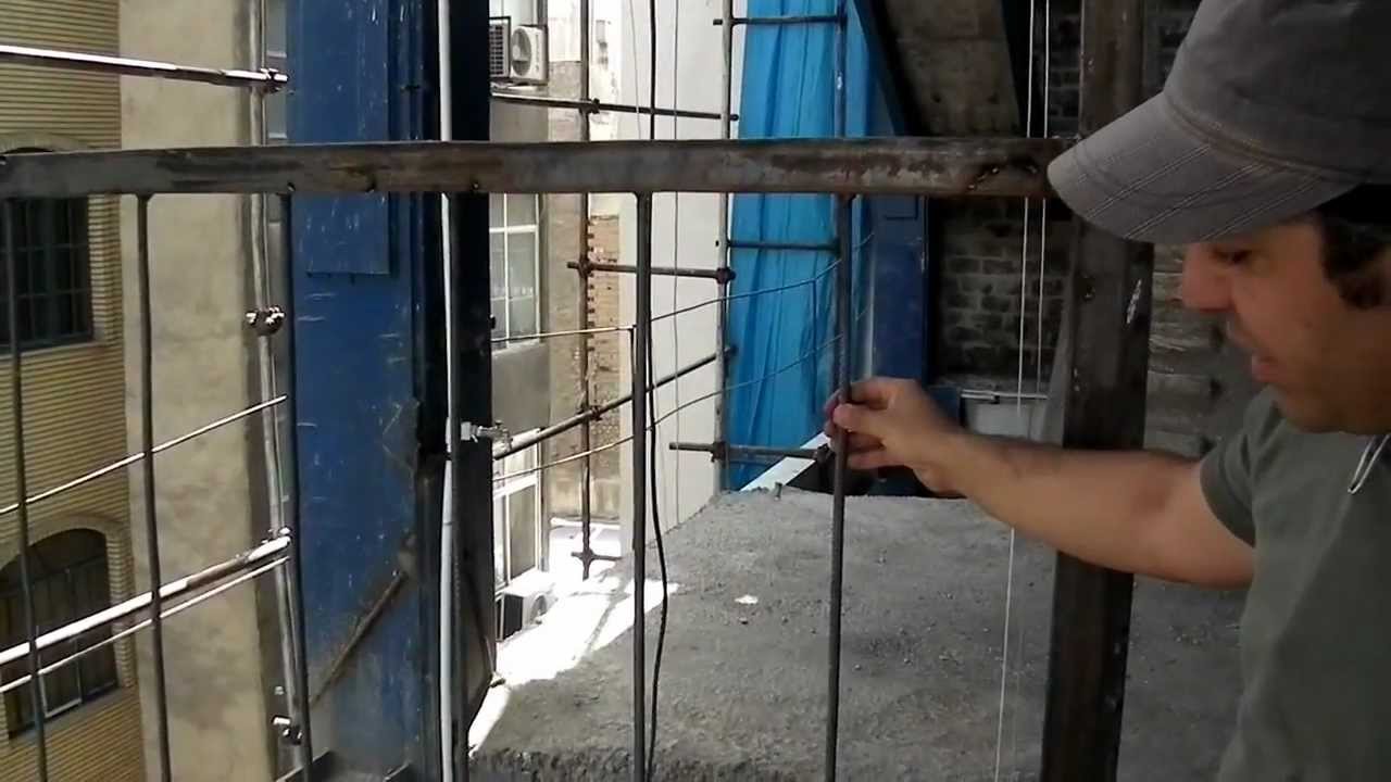 Elevator shaft wall with Roofix - YouTube