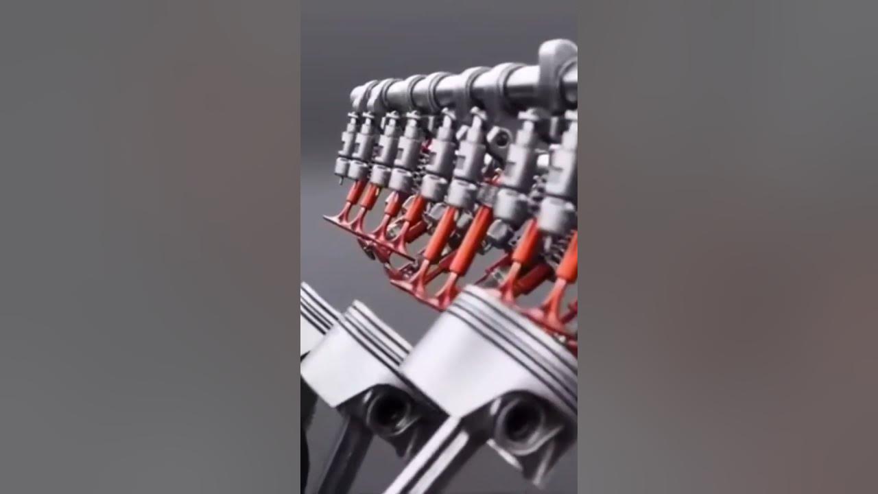 HOW THE V8 ENGINE WORKS - YouTube