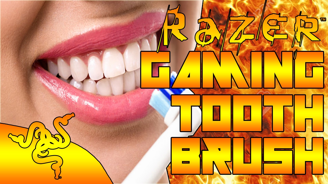 The Brand New Razer™ Gaming Toothbrush - YouTube