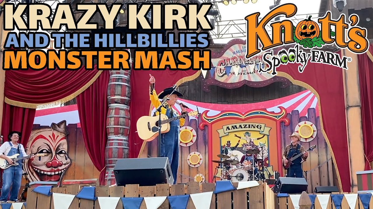 "Monster Mash" performed by Krazy Kirk and the Hillbillies at Knott's ...
