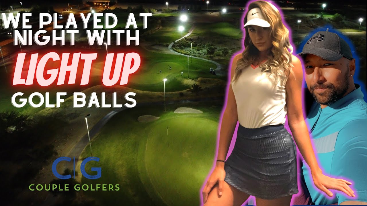 We Golfed At Night With Light Up Golf Balls | Angel Park Cloud 9 Golf ...