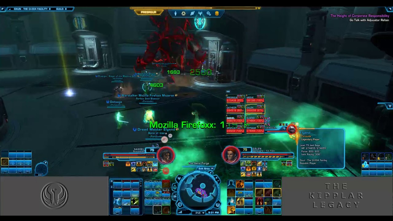 SWTOR - SM Dxun (Apex Vanguard) PTS - YouTube