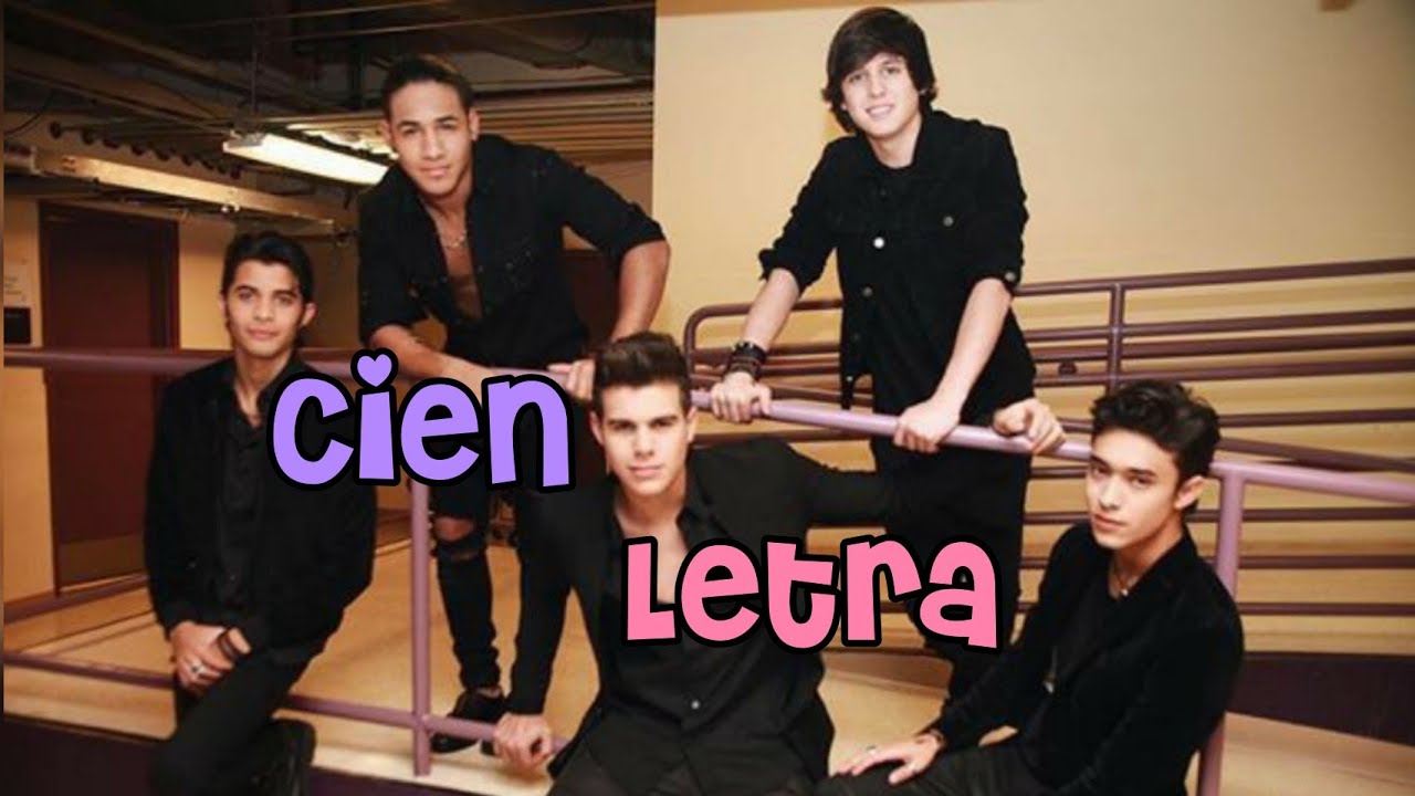 CIEN CNCO(LETRA) - YouTube