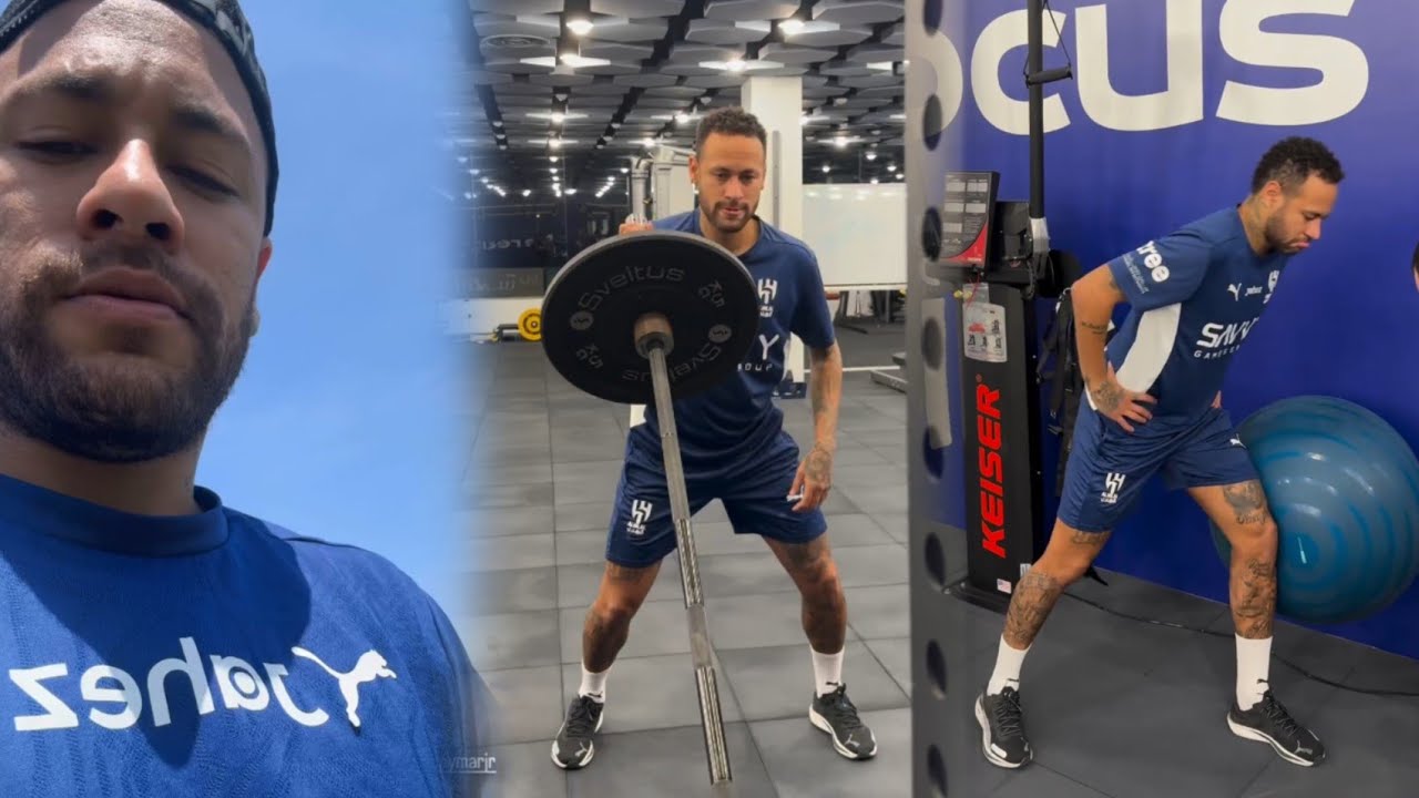 Neymar Training & Workout gpr Al Hilal - YouTube