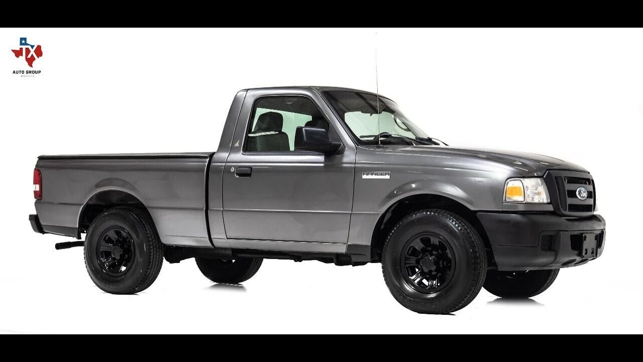2007 Ford Ranger Regular Cab XL Pickup 6 ft - 143 Horsepower 2.3L I4 ...