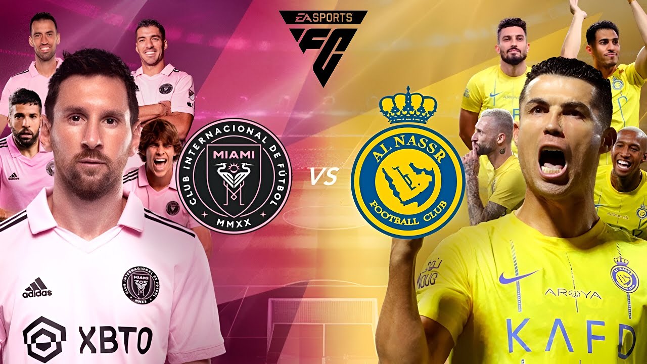 Inter Miami vs Al Nassr | CR7 HATTRICK | Messi vs Ronaldo | Epic Match ...