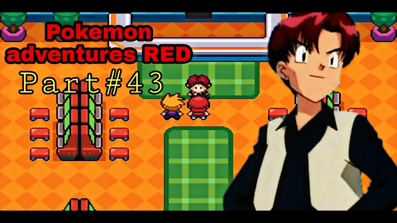 Pokemon adventures RED chapter Part#43 GYM LEADER RUDY - YouTube